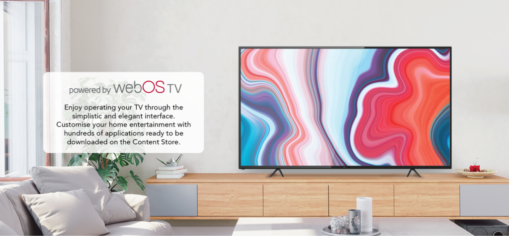 75″ 4K UHD WebOS Smart LED TV – Bauhn