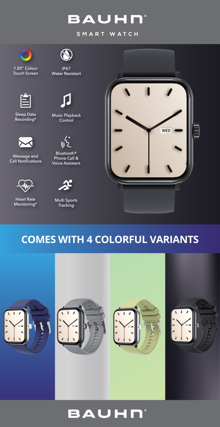 Smart Watch – Bauhn